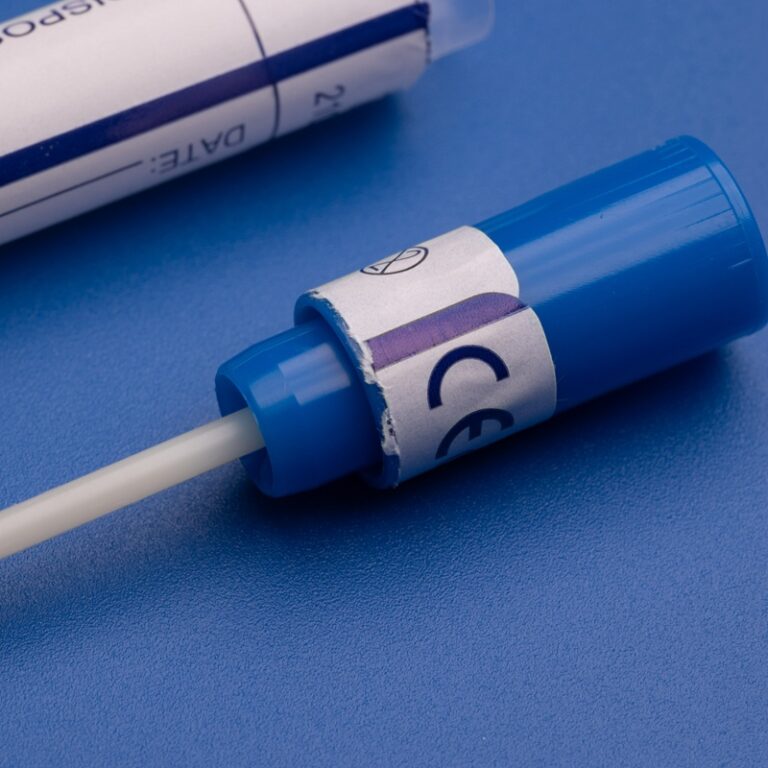 Dry Transport Swab/Flocked Nasopharyngeal Swab/ NP Specimen Collection ...